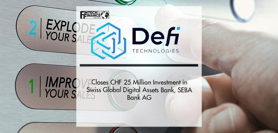 DeFi Technologies - FF News | Fintech Finance