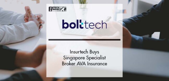 Insurtech bolttech Buys Singapore-Based Specialist Broker AVA Insurance