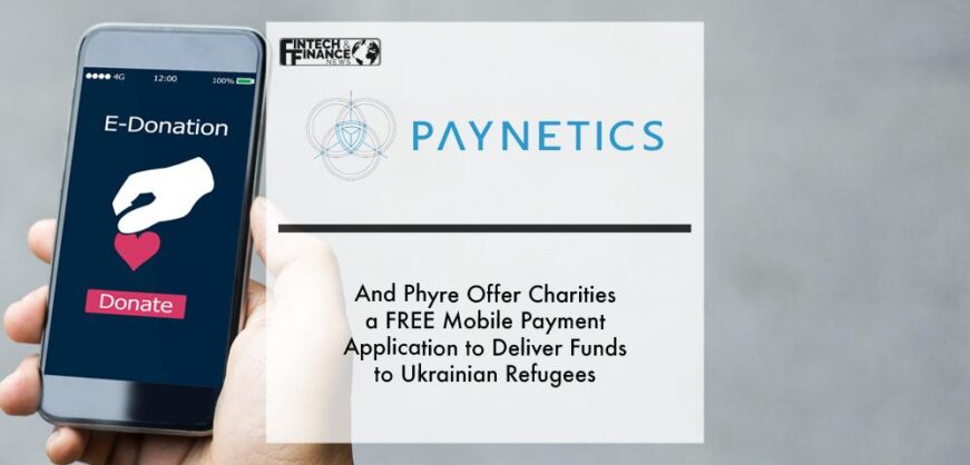 Paynetics and Phyre offer charities a FREE mobile payment application