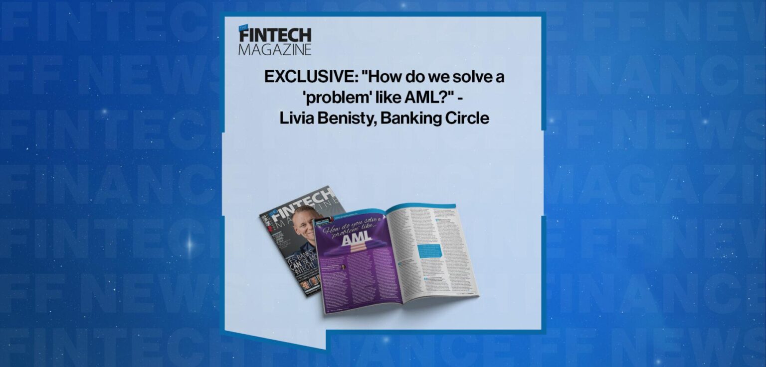 EXCLUSIVE: "How do we solve a 'problem' like AML?" - Livia Benisty ...