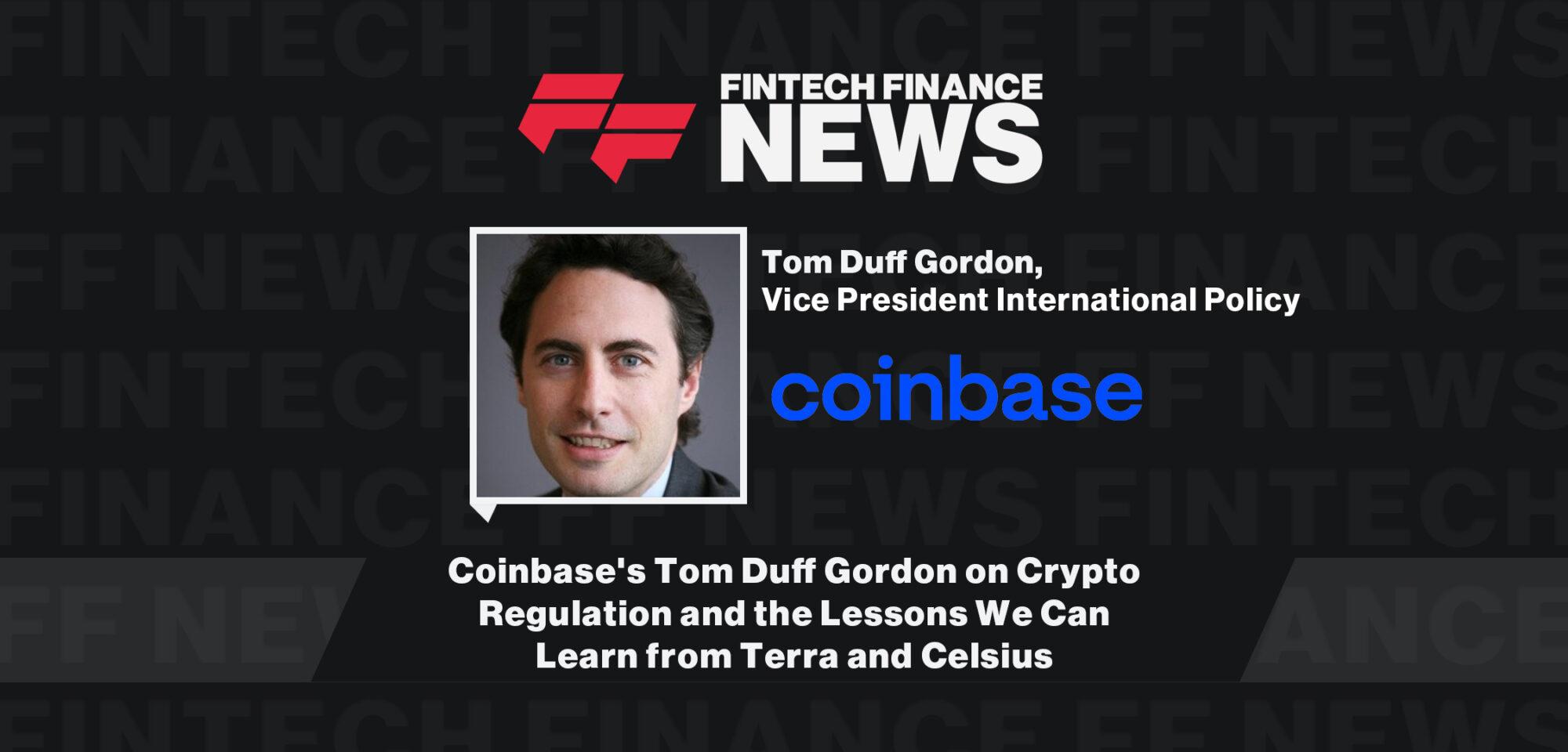 Coinbase's Tom Duff Gordon on Crypto Regulation and the Lessons We Can ...