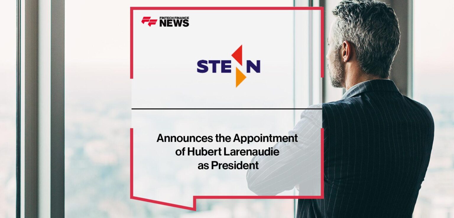 Stenn Announces the Appointment of Hubert Larenaudie as President