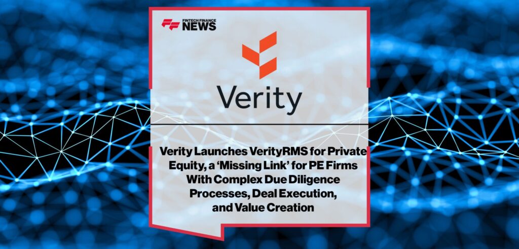 Verity Launches VerityRMS for Private Equity