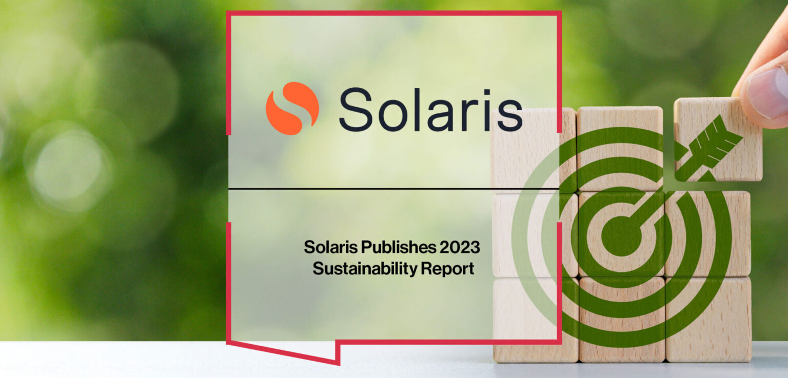 Solaris Publishes 2023 Sustainability Report