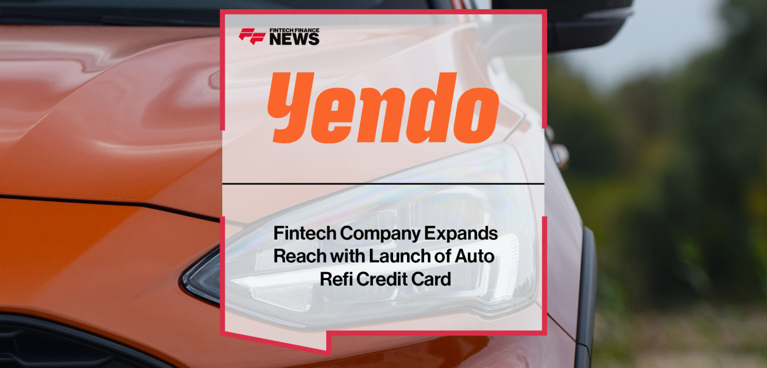 Yendo Expands Reach with Launch of Auto Refi Credit Card