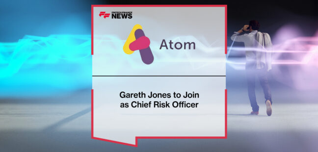 Gareth Jones to Join Atom Bank as Chief Risk Officer