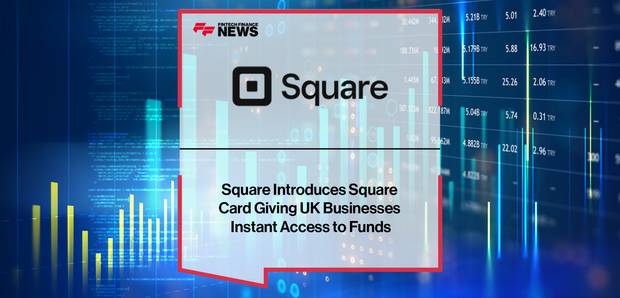 Square Introduces Square Card Giving UK Businesses Instant Access to Funds