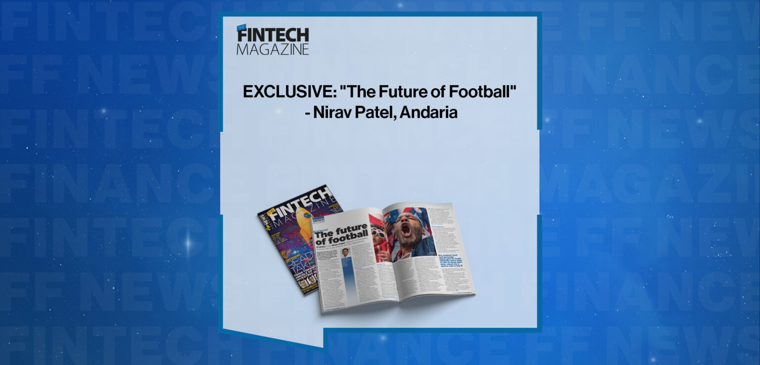EXCLUSIVE: "The Future of Football" - Nirav Patel, Andaria in 'The ...