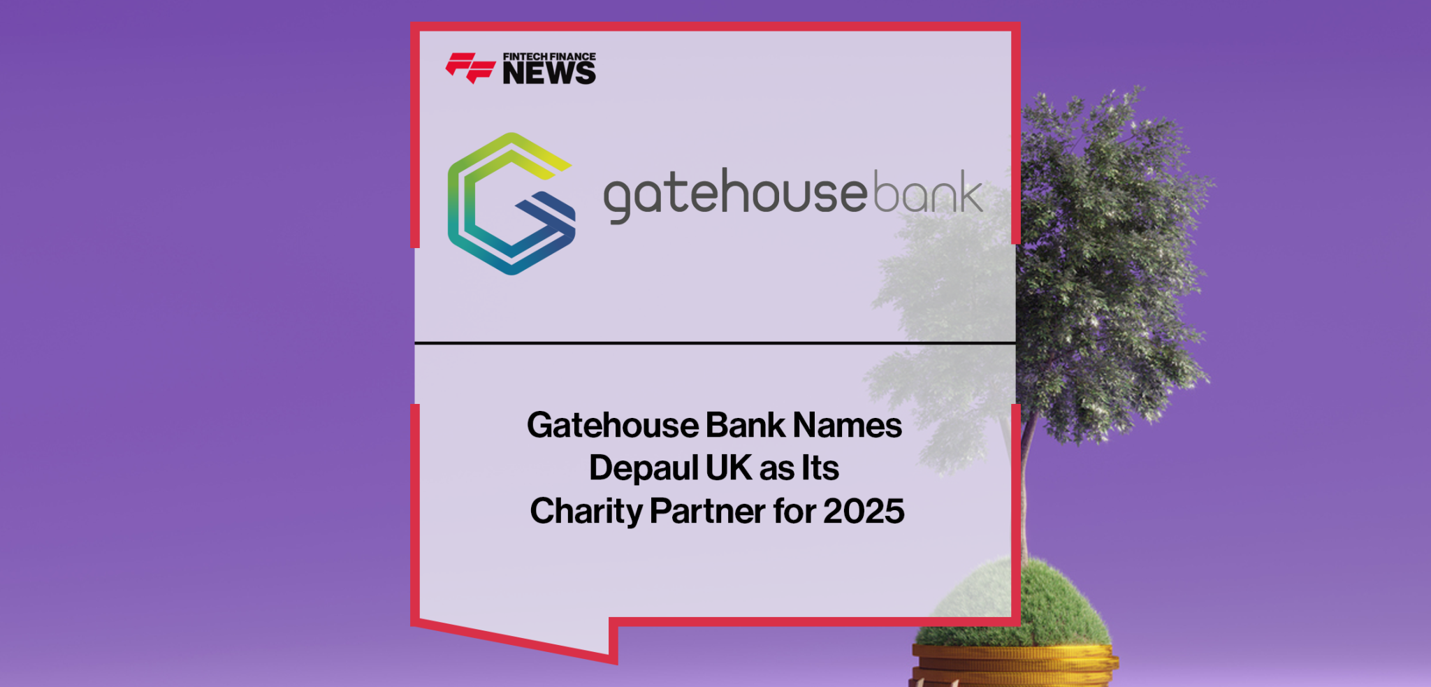 Gatehouse Bank Names Depaul UK as Its Charity Partner for 2025