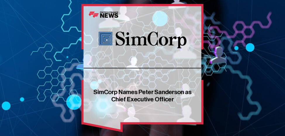 SimCorp Peter Sanderson CEO Appointment Announced