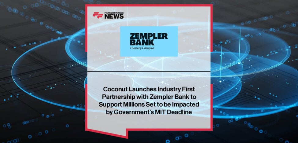 Coconut Launches Industry First Partnership with Zempler Bank to ...
