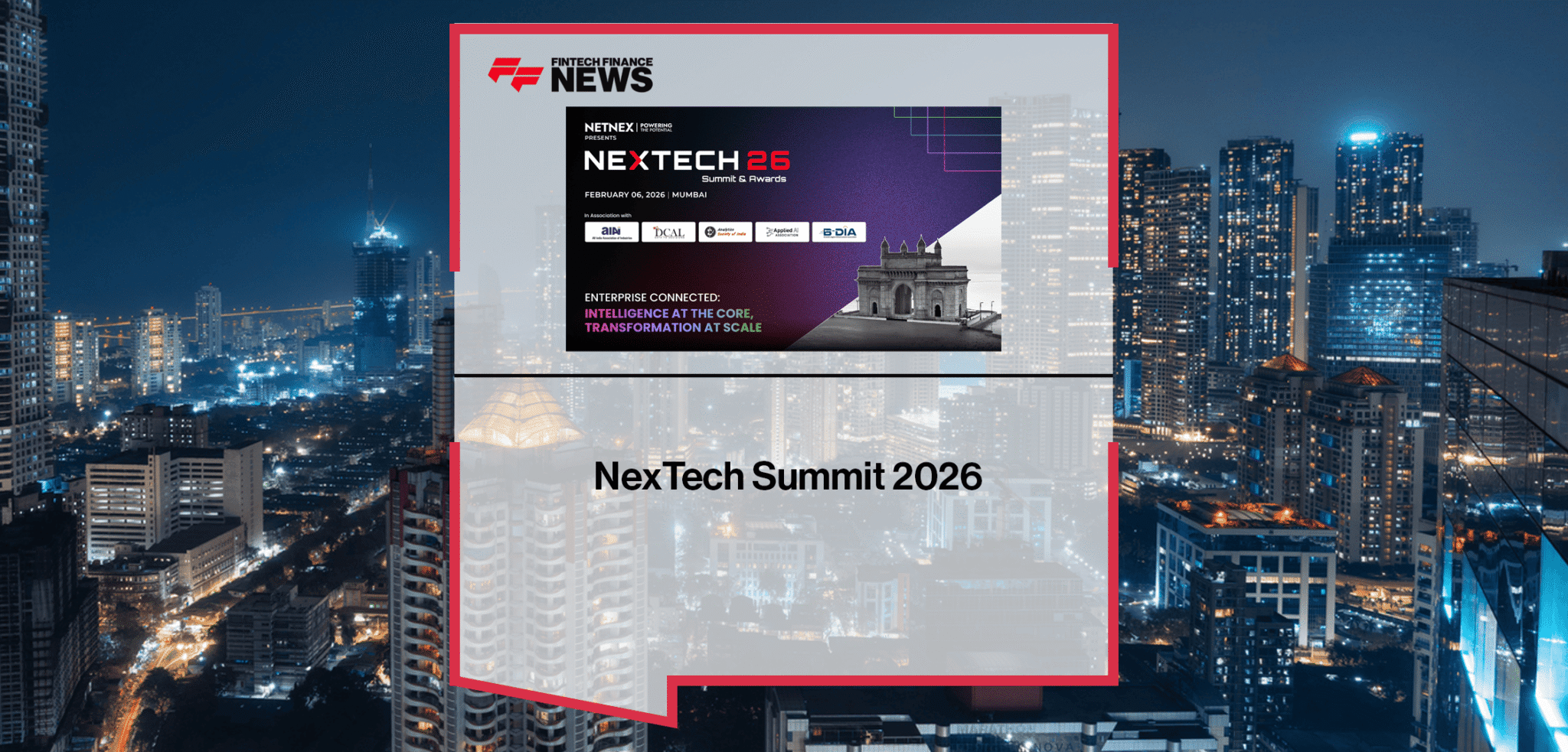 NexTech Summit 2026 - FF News | Fintech Finance